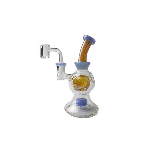 7 Inches Orb Dab Rig Disc Percolator