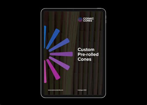Cosmic Cones Identity Behance