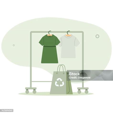섬유 재활용 재활용과 지속 가능한 패션 개념 플랫 만화 벡터 일러스트레이션 디자인에 대한 스톡 벡터 아트 및 기타 이미지 디자인 만화 면 Istock