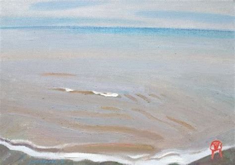 Купити картину «Легке хвилювання в жанрі водний і морський пейзаж олійними фарбами на полотні