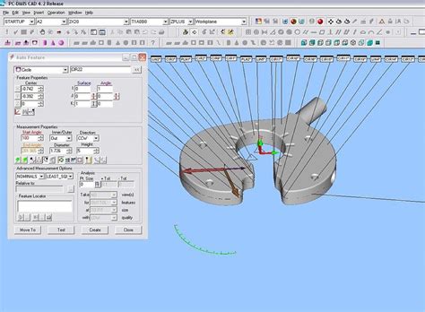Auto Feature Creating Points Incorrectly Pc Dmis For Cmms Pc Dmis Nexus Community