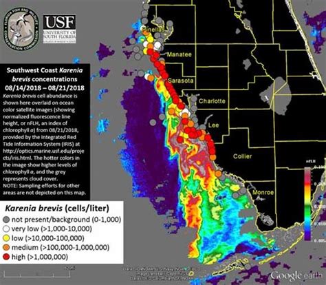 Updated Fwc Red Tide Map