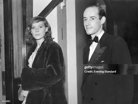 English Writer And Journalist Lady Caroline Blackwood And A News