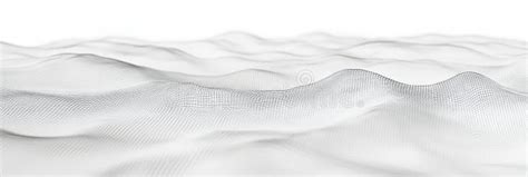 Soft Undulating Waves Of White Texture Creating A Serene Abstract Landscape In A Minimalist