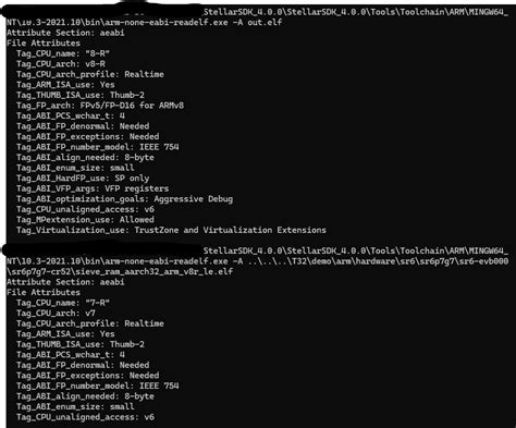Problems With Running Application On Sr6g7 Stmicroelectronics Community