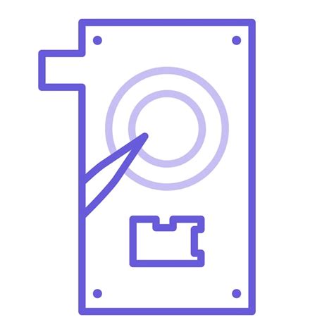 Premium Vector Hard Disk Vector Illustration