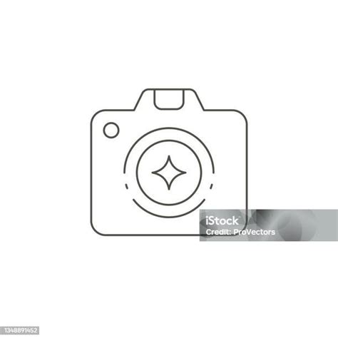 렌즈 셔터 장식 디자인 요소와 함께 사진을 찍기위한 선형 간단한 로고 손 그린 카메라 겉창에 대한 스톡 벡터 아트 및 기타 이미지 겉창 교육 교육 강좌 Istock