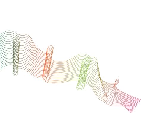 Wave Line Graphic Illustration Vector Vector Art At Vecteezy