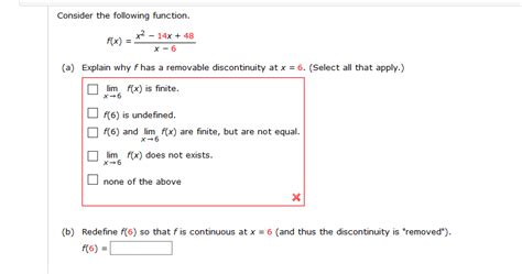 solved consider the following function f x x2 14x 48