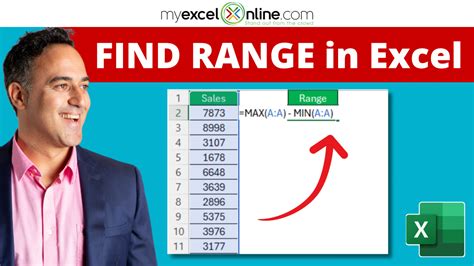 The Ultimate Guide To Data Analysis How To Find Range In Excel MyExcelOnline