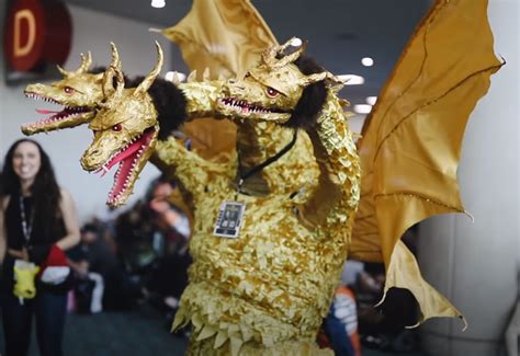 Youre Telling Me I Missed Out On A Ghidorah Cosplay At Comic Con