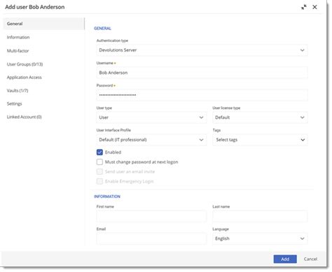 user groups based security devolutions documentation