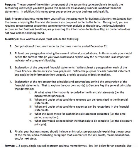 Accounting Business Memo Examples At Imelda Metzger Blog