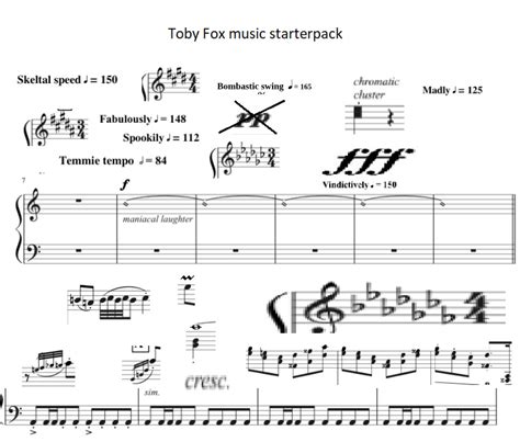 Toby Fox Music Starterpack Rundertale
