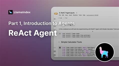 React Agent Part 1 Introduction To Agents Youtube