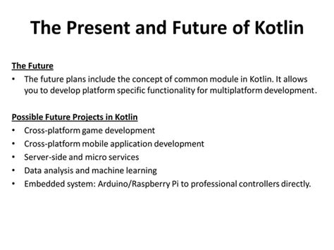 kotlin for android development ppt