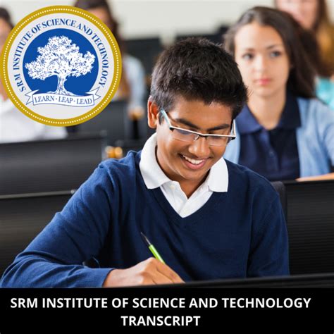 Srm Institute Of Science And Technology Transcript Transcript
