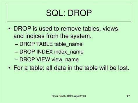 Ppt Relational Databases And Sql Powerpoint Presentation Free