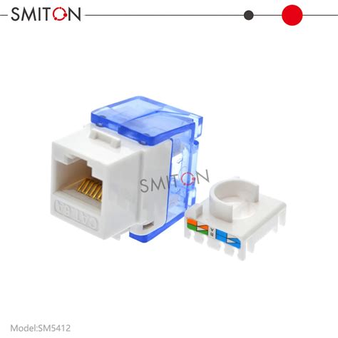 Rj45 Toolless Cat6a Utp Keystone Jack Modular Plug Buy Cat5e Cat6 Network Keystone Jack Module