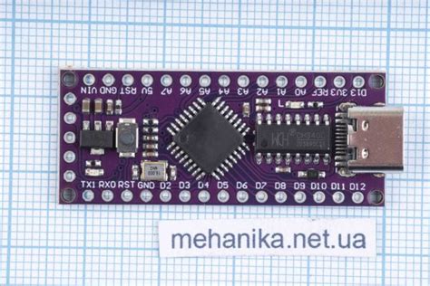 Плата контролер Lgt8f328p Lqfp32 Minievb Arduino Nano V3 0 Type C