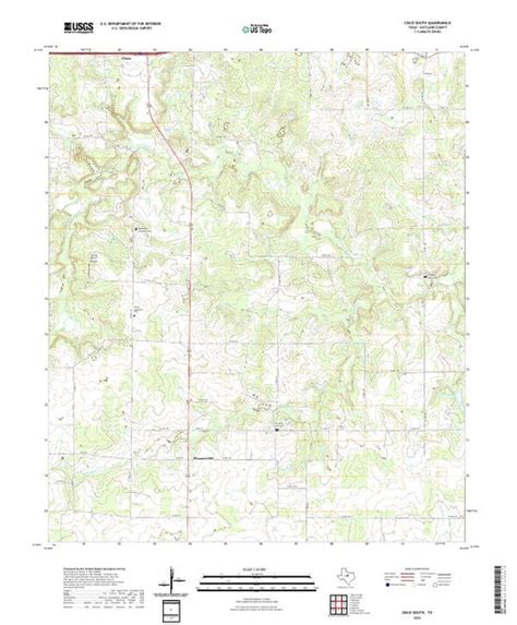 Us Topo 7 5 Minute Map For Cisco South Tx American Map Store