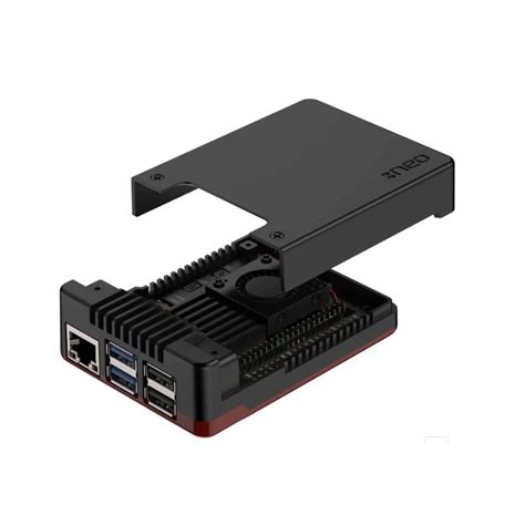 Argon Neo 5 Case Voor De Raspberry Pi 5 Zwart Rood