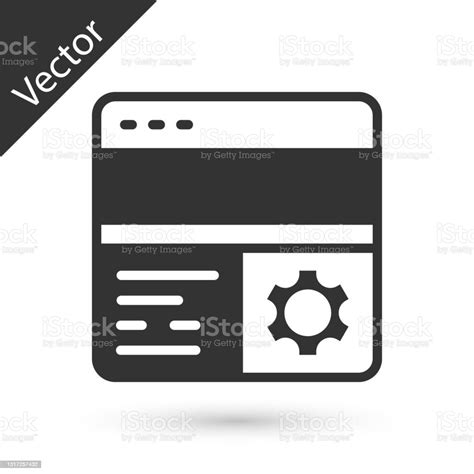 흰색 배경에 격리된 회색 디버깅 아이콘입니다 디버깅 도구 버그 프로그래밍에 유리를 돋보이게합니다 소프트웨어를 테스트하고