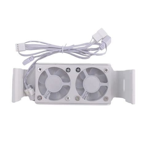 Computer Ram Memory Module Cooler Pc Ddr4 Ddr5 Overlock Dual Argb Sync Pwm Fans Aluminium Rgb