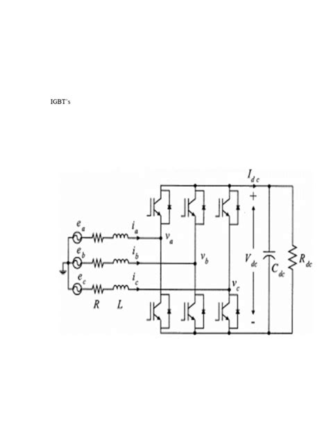 Ape Experiment No 4 Three Phase Pwm Rectifier Pdf Rectifier Science And Mathematics