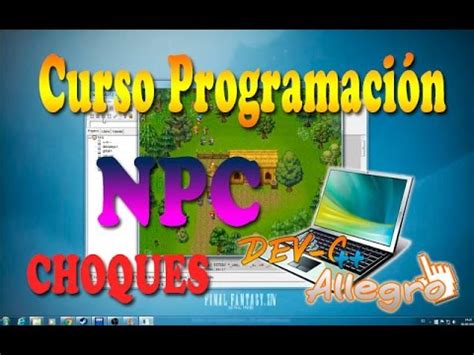 Dev C Y Allegro Crear Juego RPG En C Y Allegro NPC II