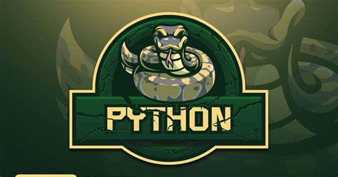 Snake Python Mascot Logo Template Logos Ft Vector And Illustration Envato
