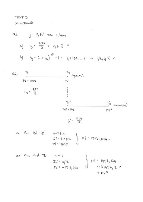 Test 3 Sample Sol Computational Mathematics Practice Material Studocu