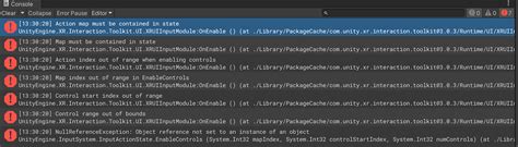 Adding An Action To The Xri Default Input Actions Causes Errors Unity Engine Unity Discussions