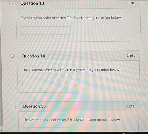 Solved In This Problem You Are Asked To Perform Depth First