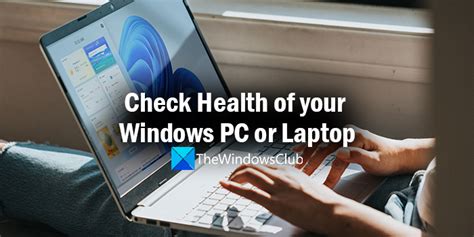 How To Check Computer Health In Windows