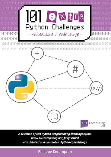 101 extra python challenges with solutions code listings