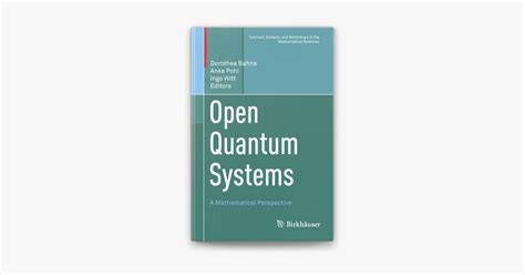 ‎open quantum systems on apple books