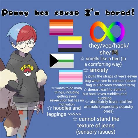 Penny Pokémon scarlet and violet headcanons Some of these are self projection btw