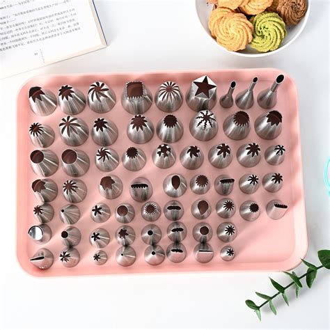 한국어 크림 노즐 케이크 장식 좋은 품질 304 스테인레스 스틸 아이싱 파이프 과자 팁 베이킹 도구 베이킹 Accessorie