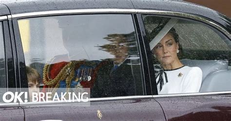Princess Kate Is Back Kate Middleton Arrives At Trooping The Colour In