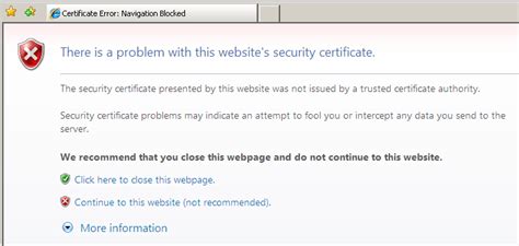 Security Certificate Error Solutions Deskdecode