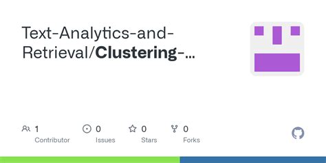 Github Text Analytics And Retrievalclustering Based Cross Lingual