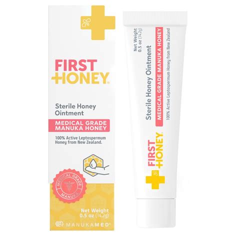 First Honey Manuka Ointment Medical Grade Antiseptic Dressing