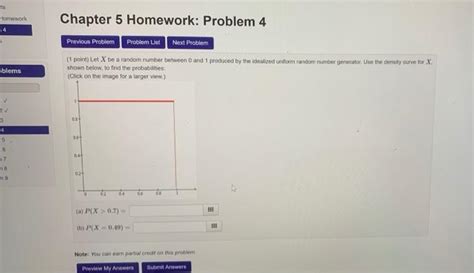 Solved Homework 4 Chapter 5 Homework Problem 4 Previous