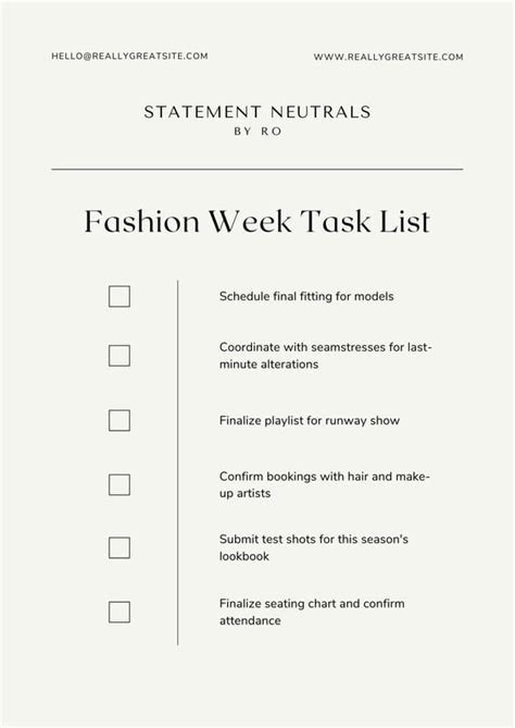 Canva To Do List Template