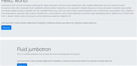 Bootstrap Component Jumbotron Scmgalaxy