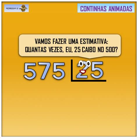 5º Ano Continhas Animadas Divisão Resolução Pedagogia 1 5