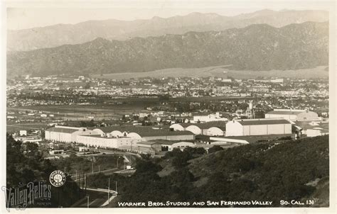 Aerial View Of Warner Brothers Studios Burbank Ca · Valley Relics