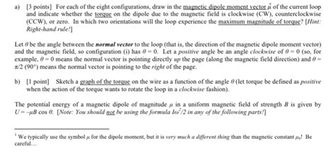 Solved Consider A Single Square Loop Of Wire Of Area A Chegg Com