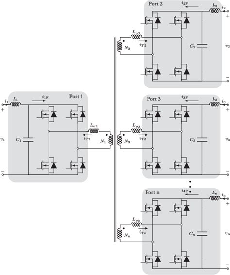 Figure 1 From A Multiactive Bridge Converter With Inherently Decoupled Power Flows Semantic